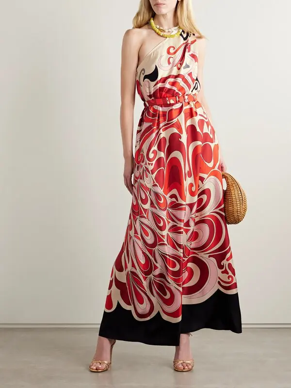La DoubleJ Roy One-shoulder Maxi Dress