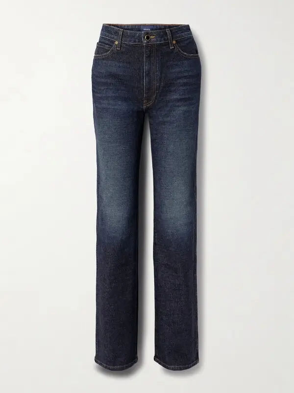 Khaite Danielle High-rise Straight-leg Jeans