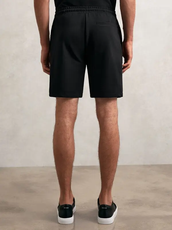 REISS Barber Textured Drawstring Shorts