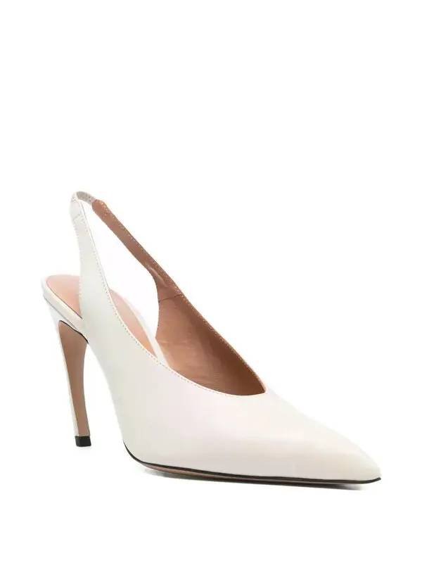 Attico 100mm Viper Slingback Pumps