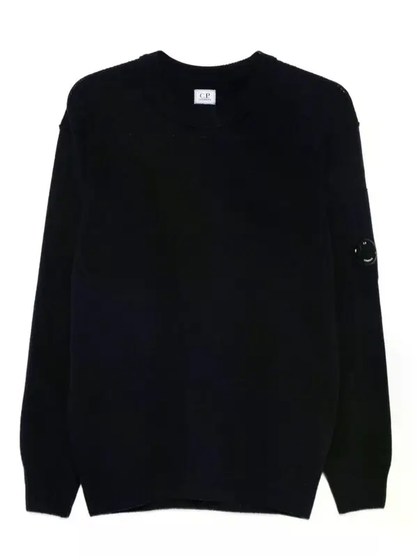 C.P. COMPANY Lens-detail Crew-neck Sweater