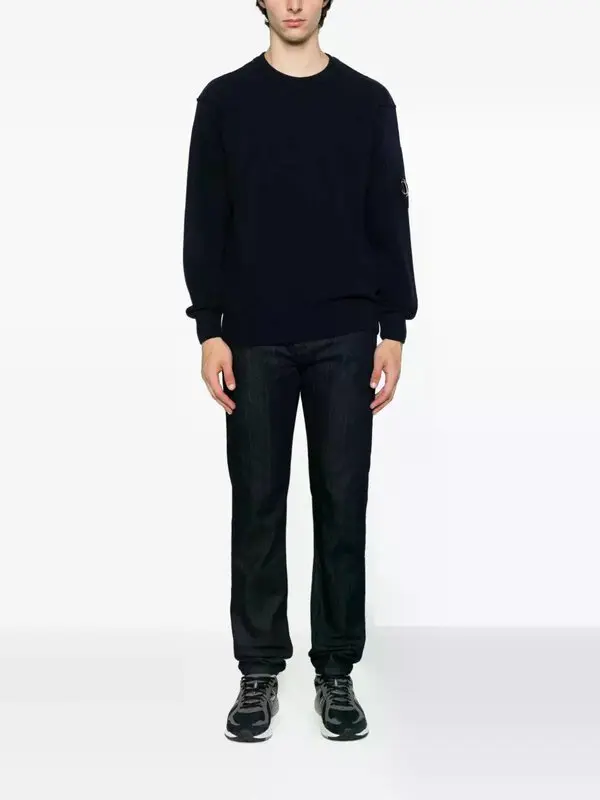 C.P. COMPANY Lens-detail Crew-neck Sweater
