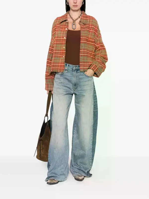 R13 Darcy Wide-leg Jeans