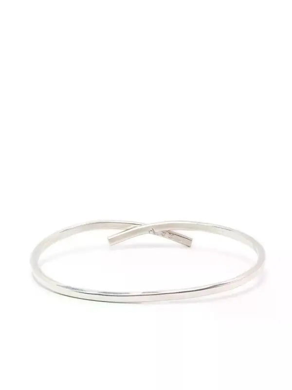 Werkstatt:München Embrace Bangle Bracelet - Silver