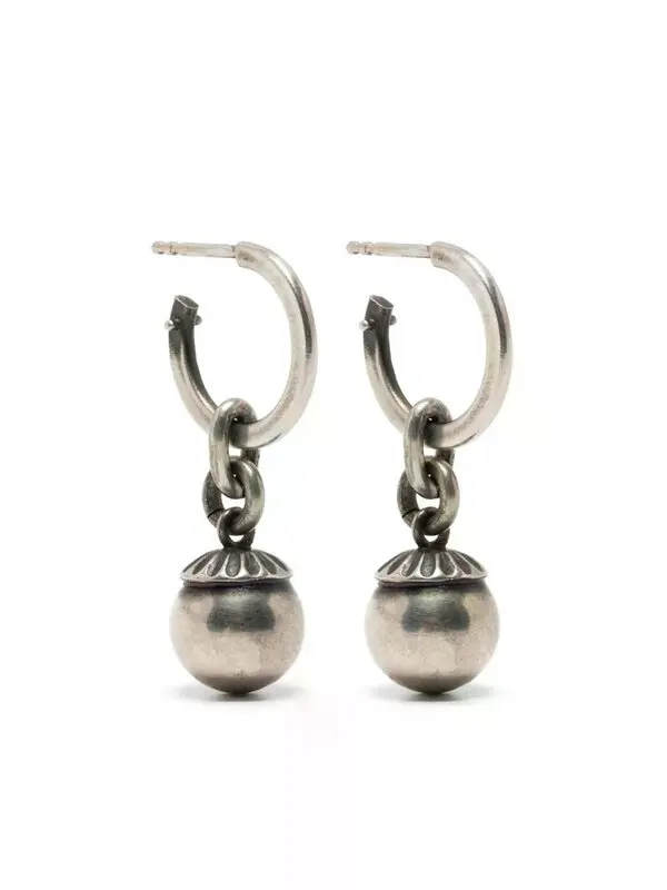 Werkstatt:München Bead-charm Single Earring - Silver
