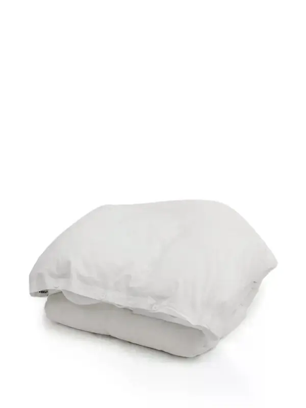 TEKLA Percale Duvet Cover - White