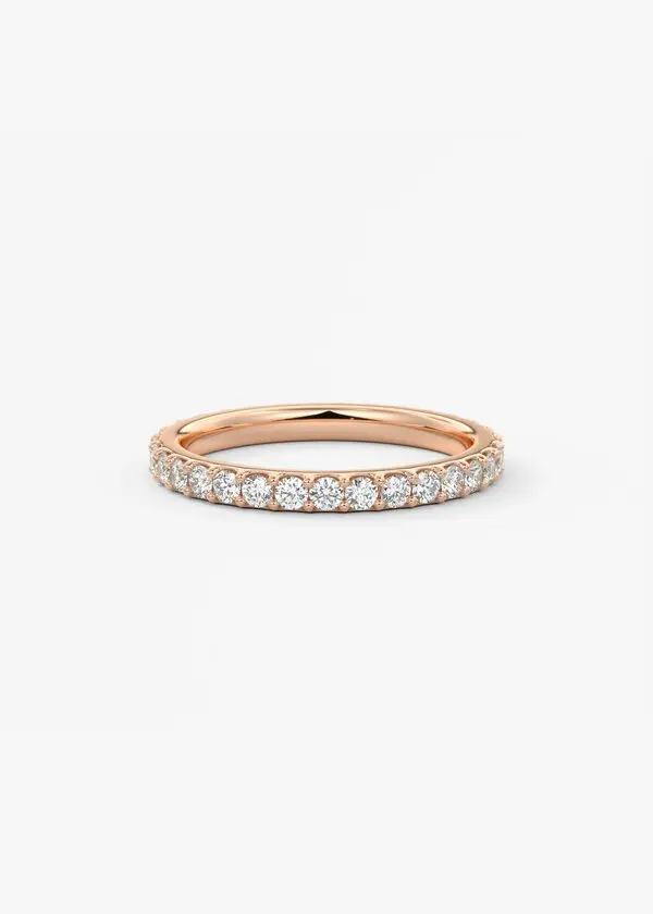 FRANK DARLING Classic Eternity 2mm Band - Yellow Gold