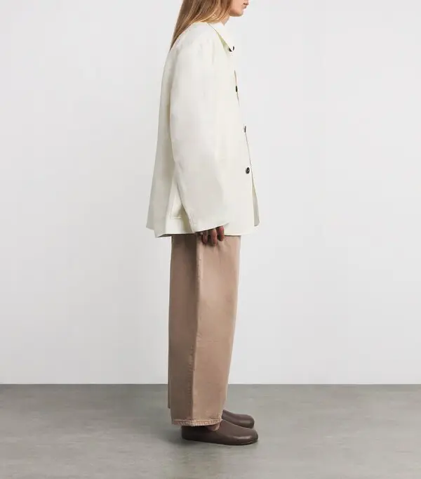 Studio Nicholson Linen-wool Nopi Jacket