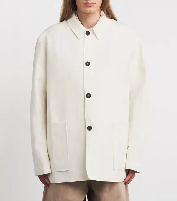 Studio Nicholson Linen-wool Nopi Jacket