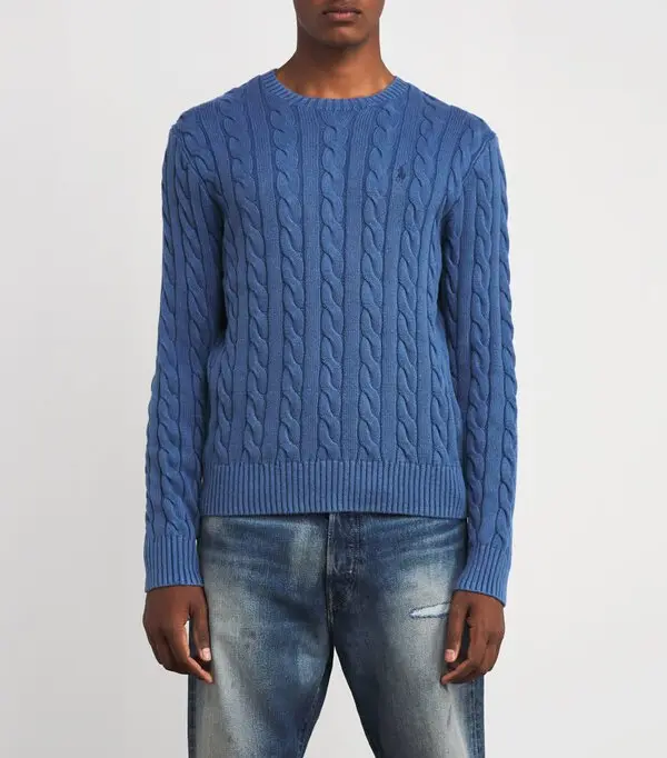 Polo Ralph Lauren Cotton Crew-neck Sweater - Navy