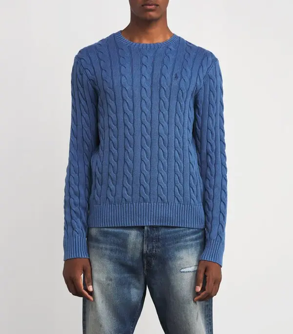 Polo Ralph Lauren Cotton Crew-neck Sweater - Navy