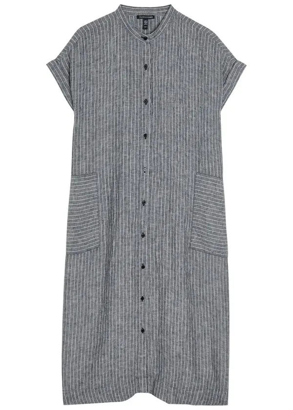 ann taylor white linen dress Ann Taylor White/Black Floral Pre-Owned Ladies New With Tags Dress