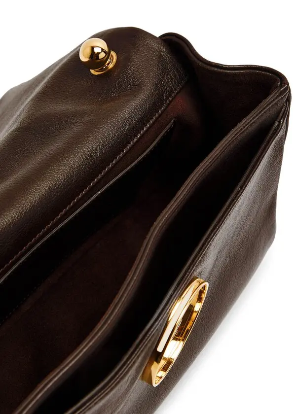 Chloé Leather Shoulder Bag - Brown