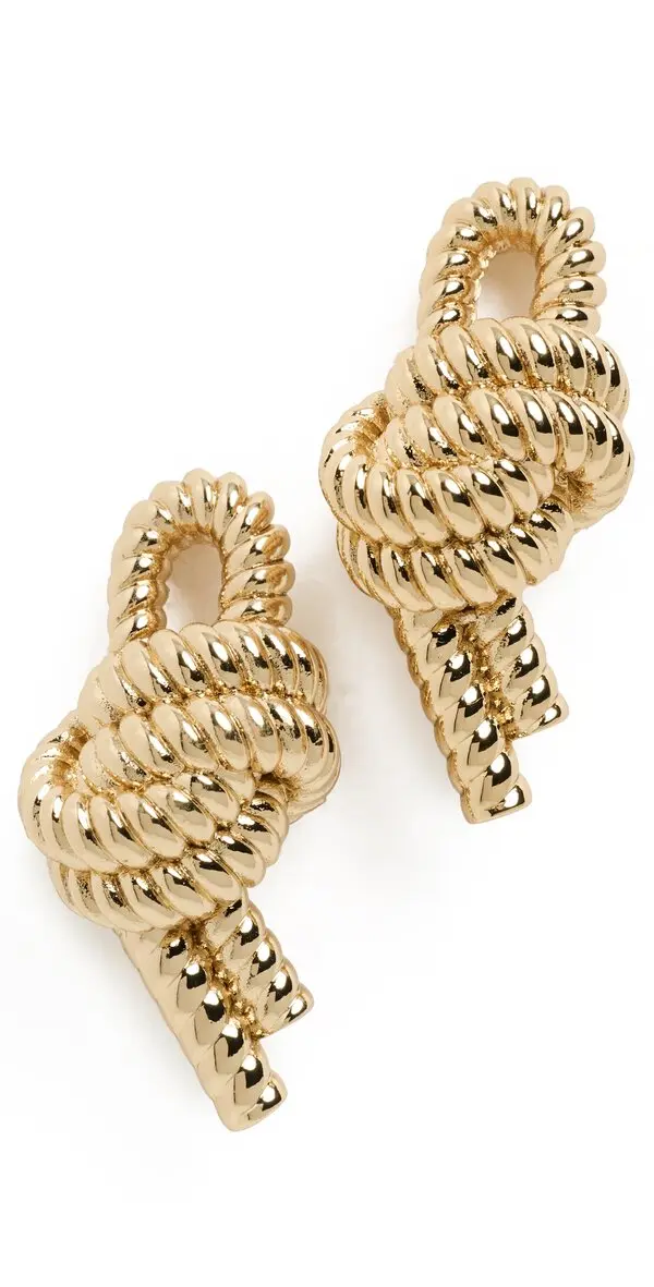 Rabanne Marine Knot Earrings - Gold