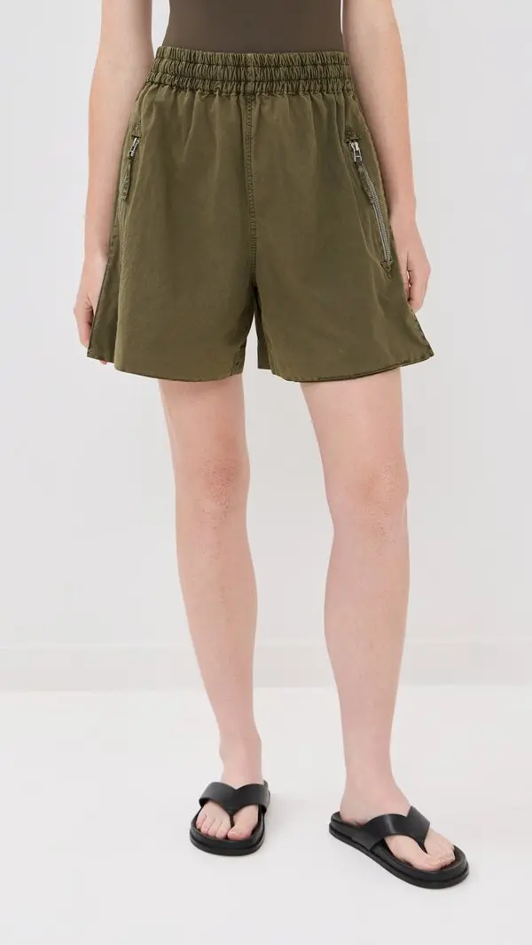 Co Panelled Cotton Shorts