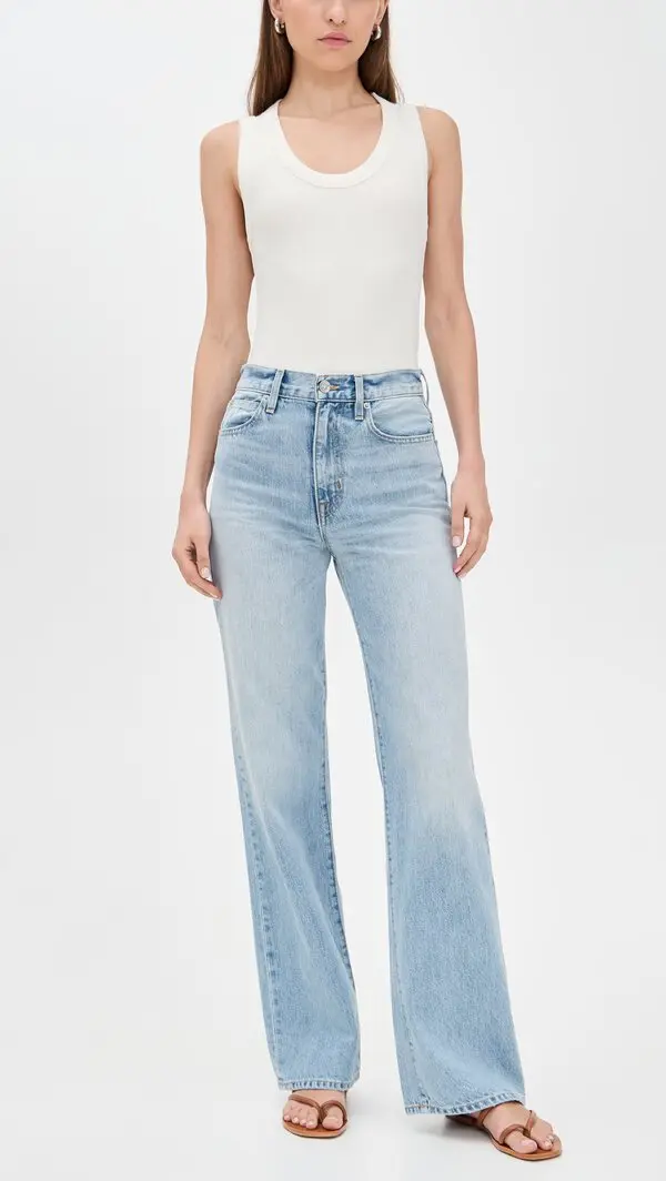 SLVRLAKE Grace Straight Leg Jeans