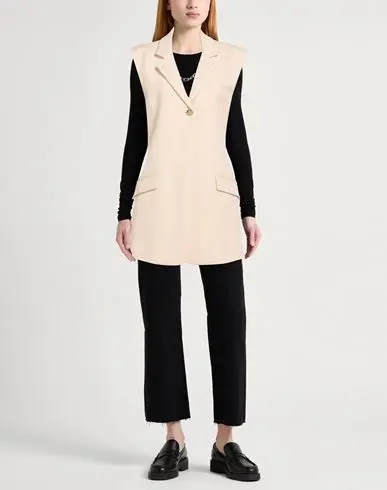 Patrizia Pepe Single-breasted Sleeveless Blazer - Pink