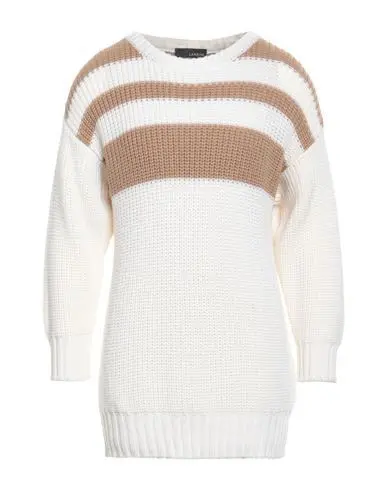 LARDINI Wool Crewneck Sweater - Cream