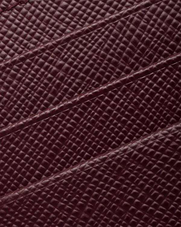 Prada Saffiano Leather Card Holder - Red