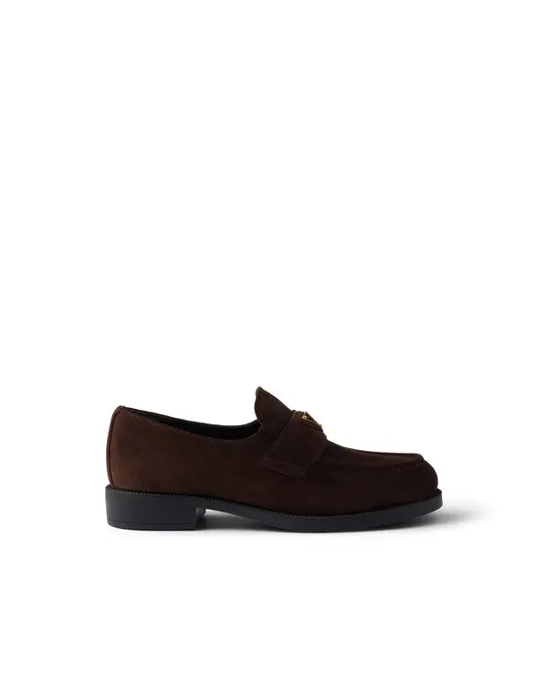 Prada Suede Loafers