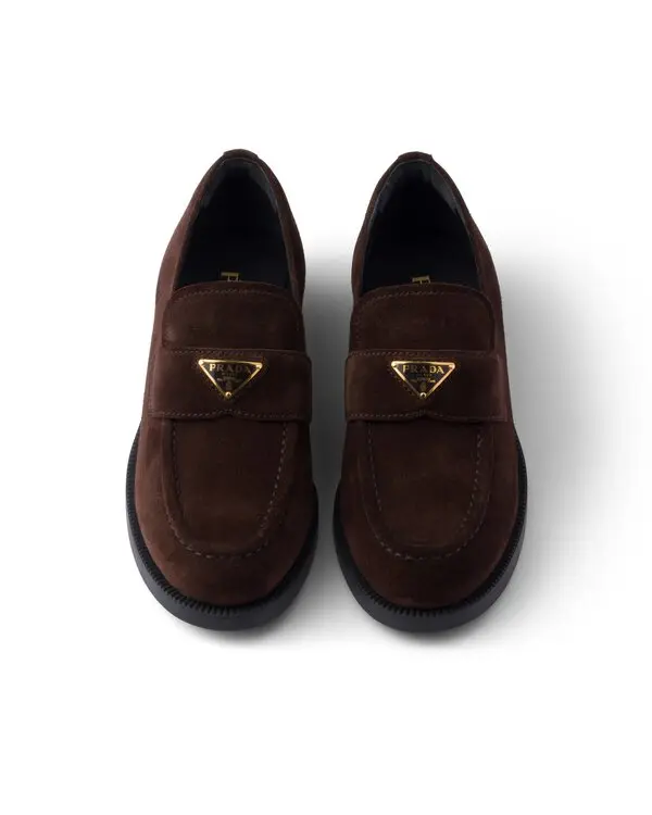 Prada Suede Loafers