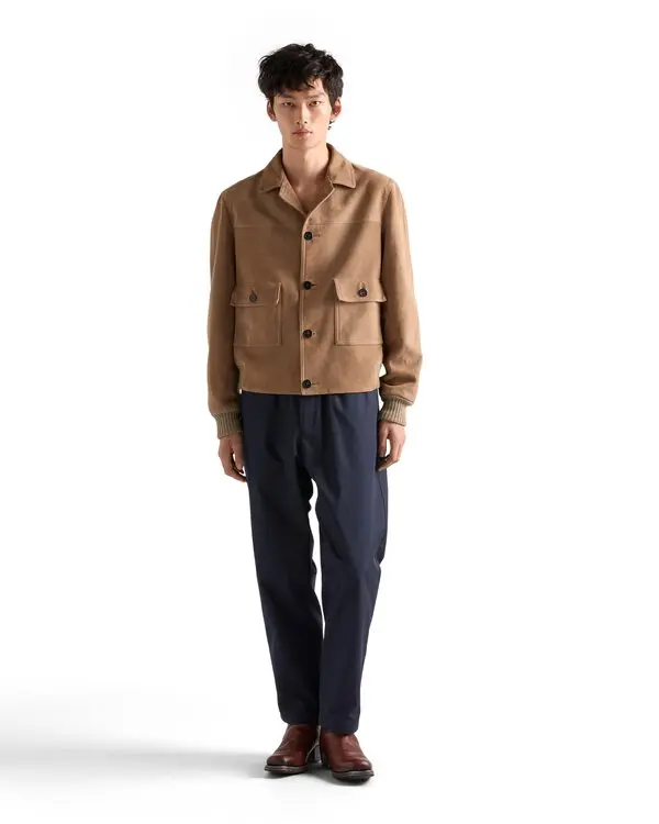 Prada Slim-fit Cotton Pants