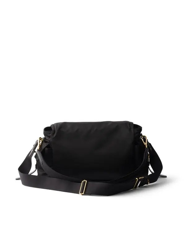 Prada Explore Large Re-nylon Shoulder Bag - Black