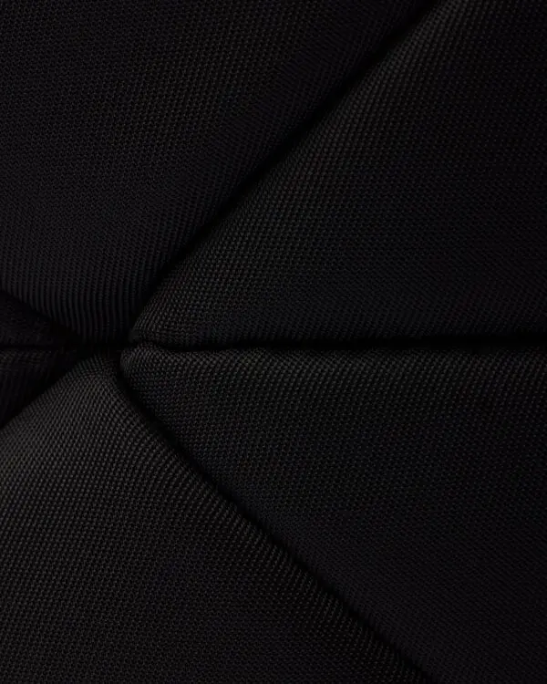 Prada Small Padded Re-nylon Tote - Black