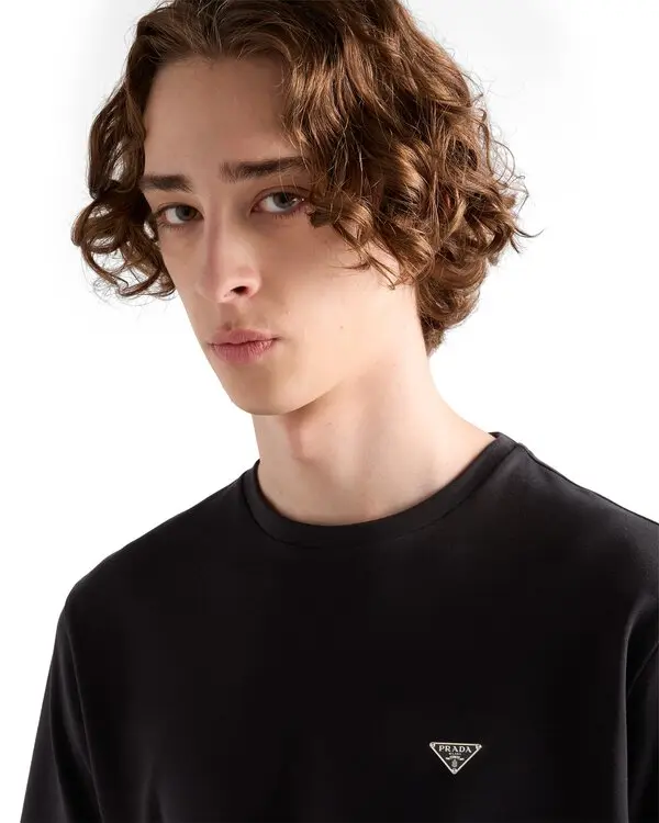 Prada Cotton T-shirt - Black