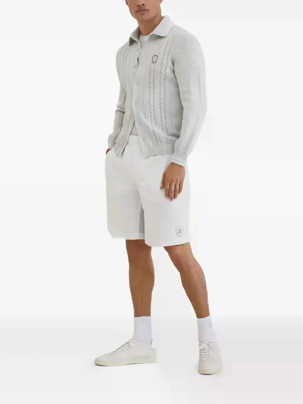 Brunello Cucinelli Logo-embroidered Crew-neck T-shirt