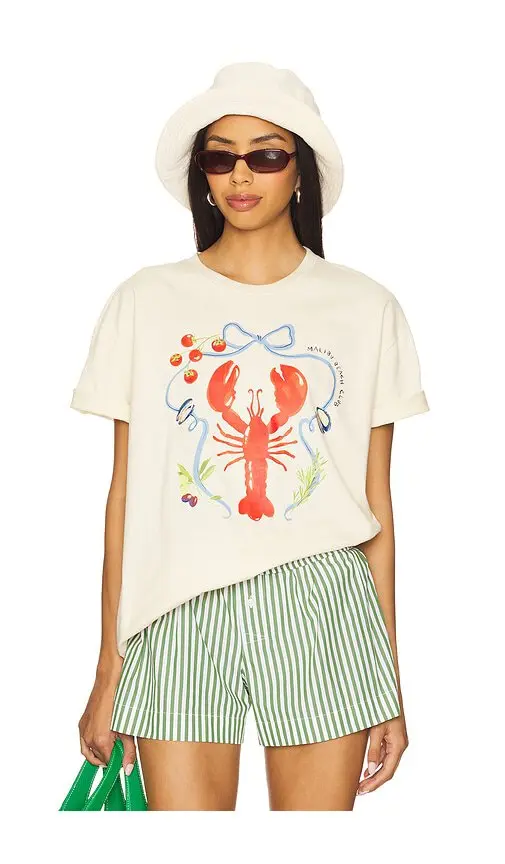 LOVERS AND FRIENDS Graphic Print Cotton T-shirt