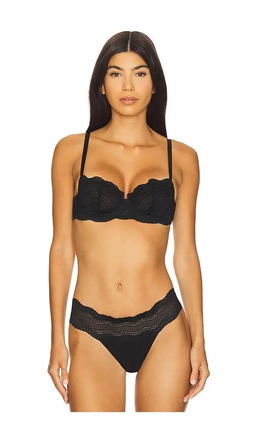 Cosabella Dolce Balconette Bra - Black