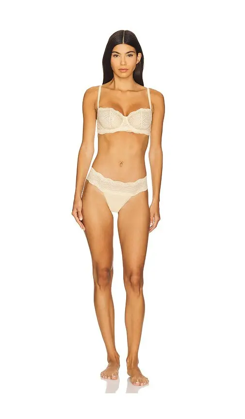 Cosabella Dolce Balconette Bra In Nude - Blush