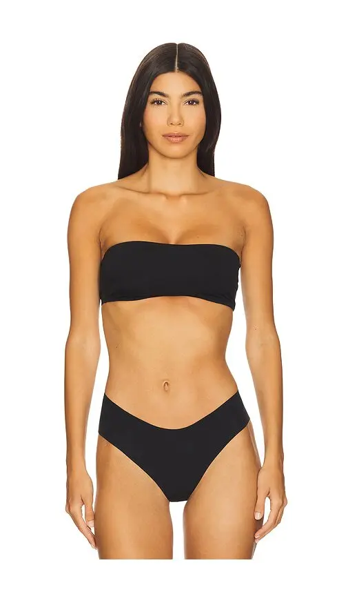 Cosabella Free Cut Bandeau Bra - Black