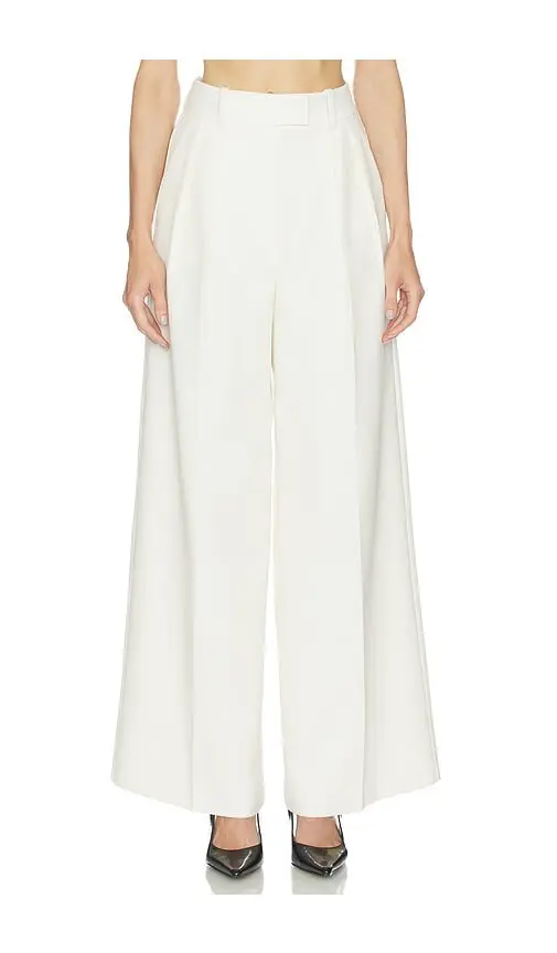 ANINE BING Lou Trouser - Ecru