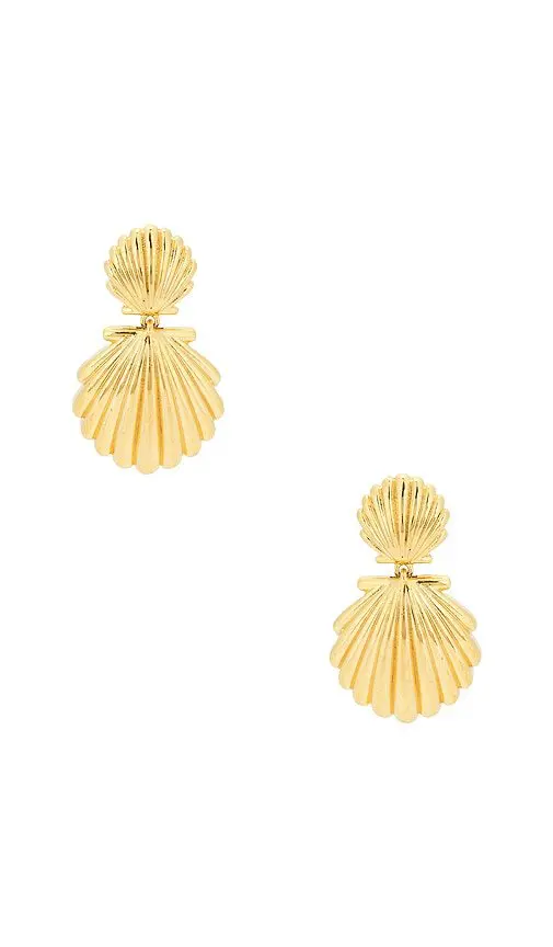 AMBER SCEATS Palmer Dangle Earrings - Gold