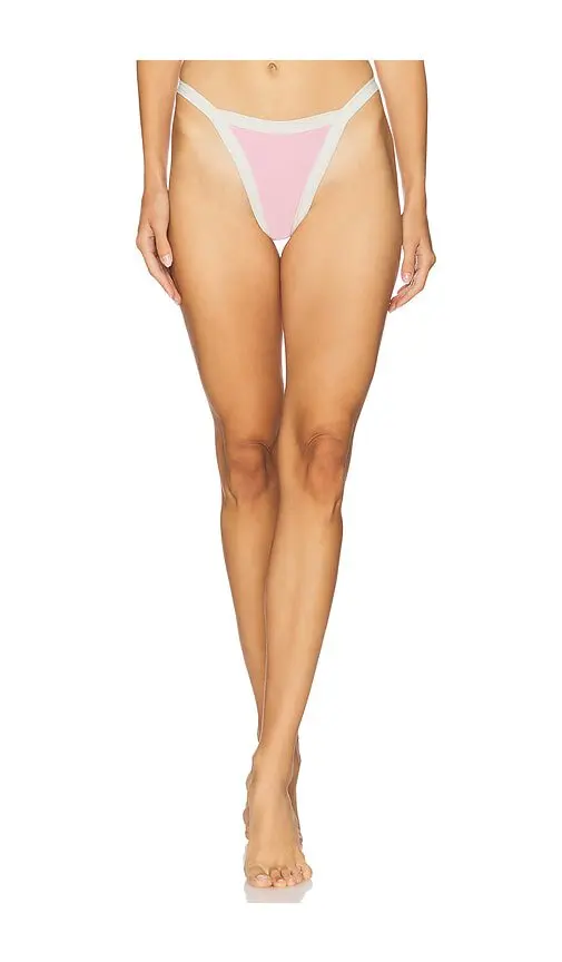L*Space Mackenzie Bikini Bottom - Pink Sugar & Cream
