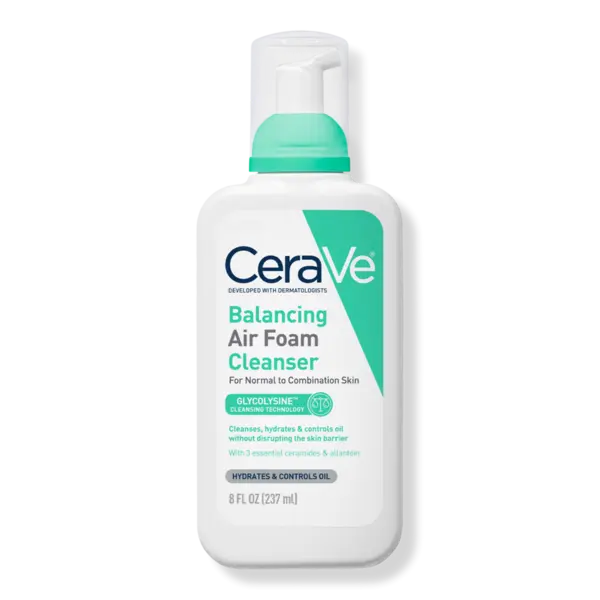 Cerave Balancing Air Foam Facial Cleanser - One-color