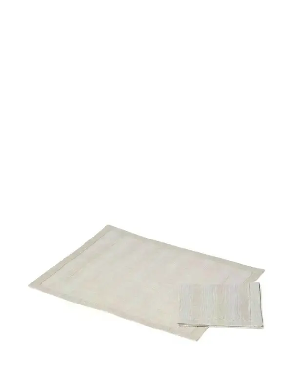 Brunello Cucinelli Linen Placemat And Napkin - Neutrals