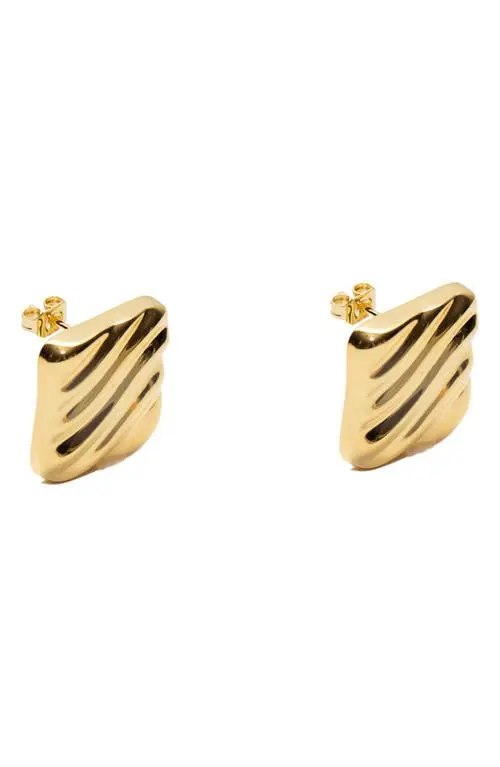 Argento Vivo Mirage Stud Earrings - Gold