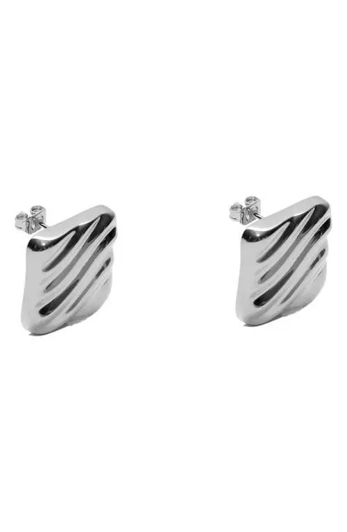 Argento Vivo Mirage Stud Earrings - Silver