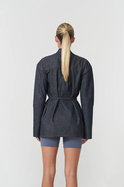 JENDUE Davidson Double Collar Shirt