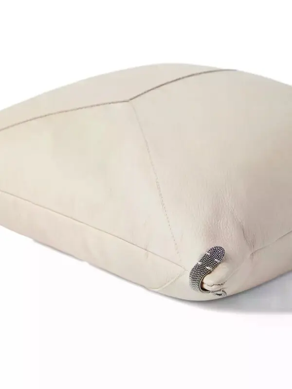 Brunello Cucinelli Leather Cushion