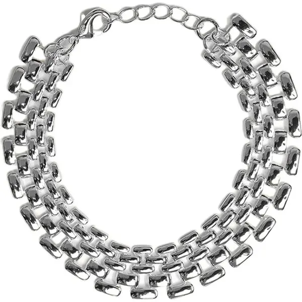 Argento Vivo Panthera Link Bracelet - Silver