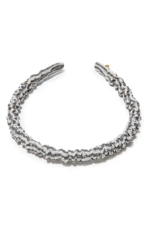 Lele Sadoughi Jessie Crystal Path Headband