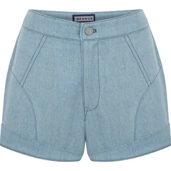 JENDUE Marvel Denim Shorts