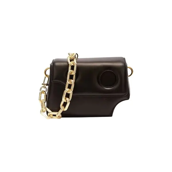 Off-White Shoulder Bag With Chain Strap