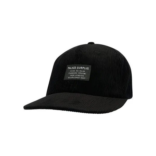 PALACE Surplus Corduroy Cap - Black