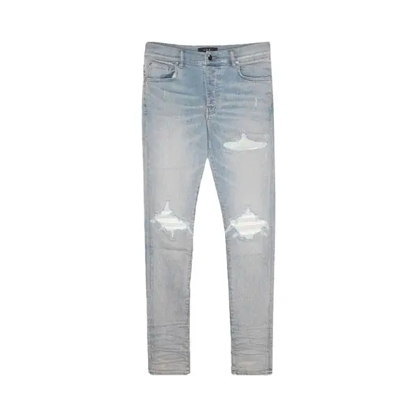 Amiri Mx1 Ultra Suede Jean - Blue