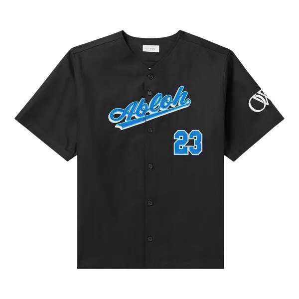Off-White Baseball Short-sleeve Shirt